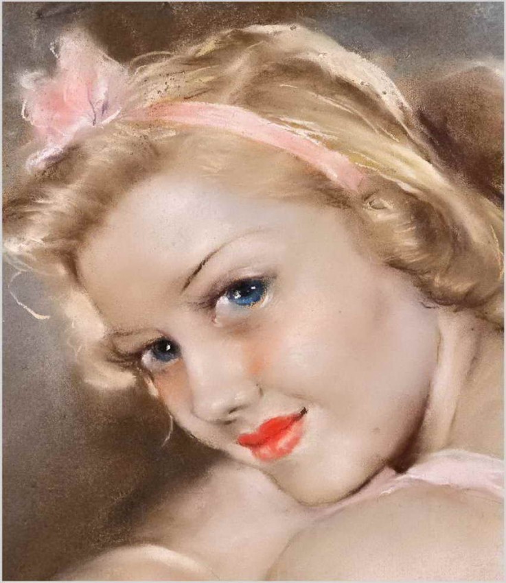 Balerina wiążąca pointy - Pal Fried (1893-1976) CERTYFIKAT! | Galerie Doris